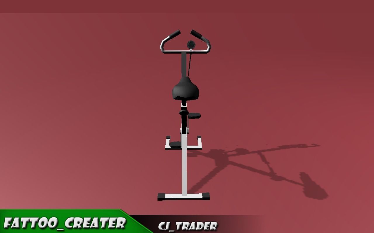 3D model Gym cycle low poly 3D model VR / AR / low-poly | CGTrader