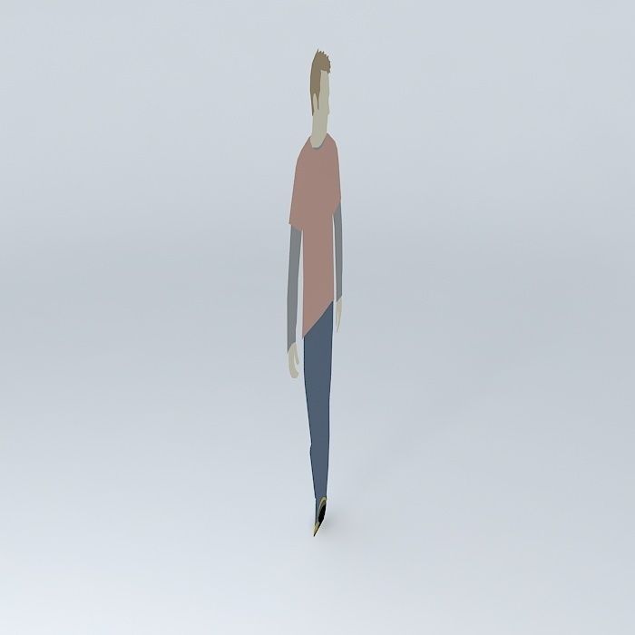 Person man free 3D model | CGTrader