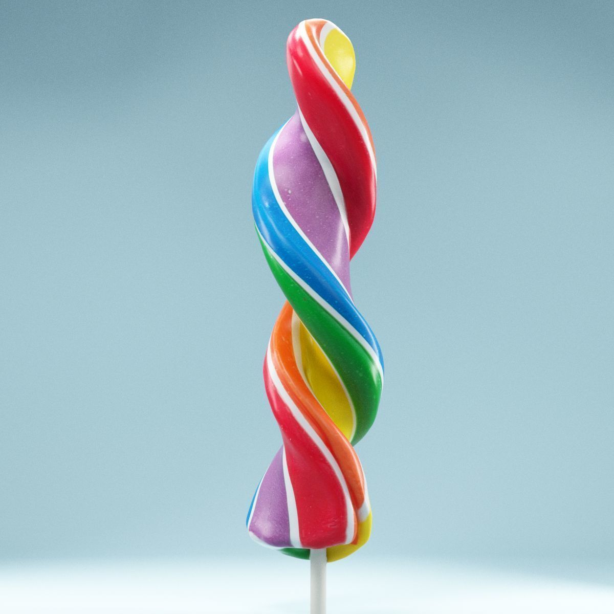 3D model Stick Candy Lolly VR / AR / low-poly | CGTrader