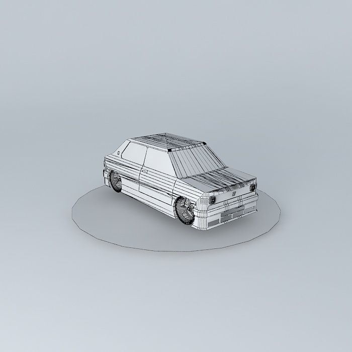 Zastava 101 tuned free 3D model | CGTrader