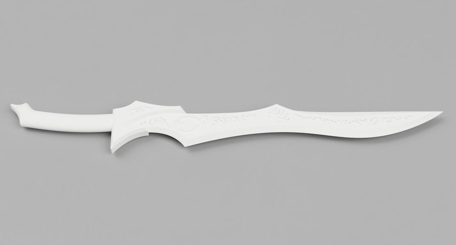Seraph Blade Sword - Shadowhunters - 3D printable 3D model 3D printable ...