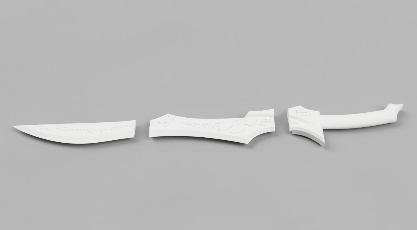Seraph Blade Sword - Shadowhunters - 3D printable 3D model 3D printable ...