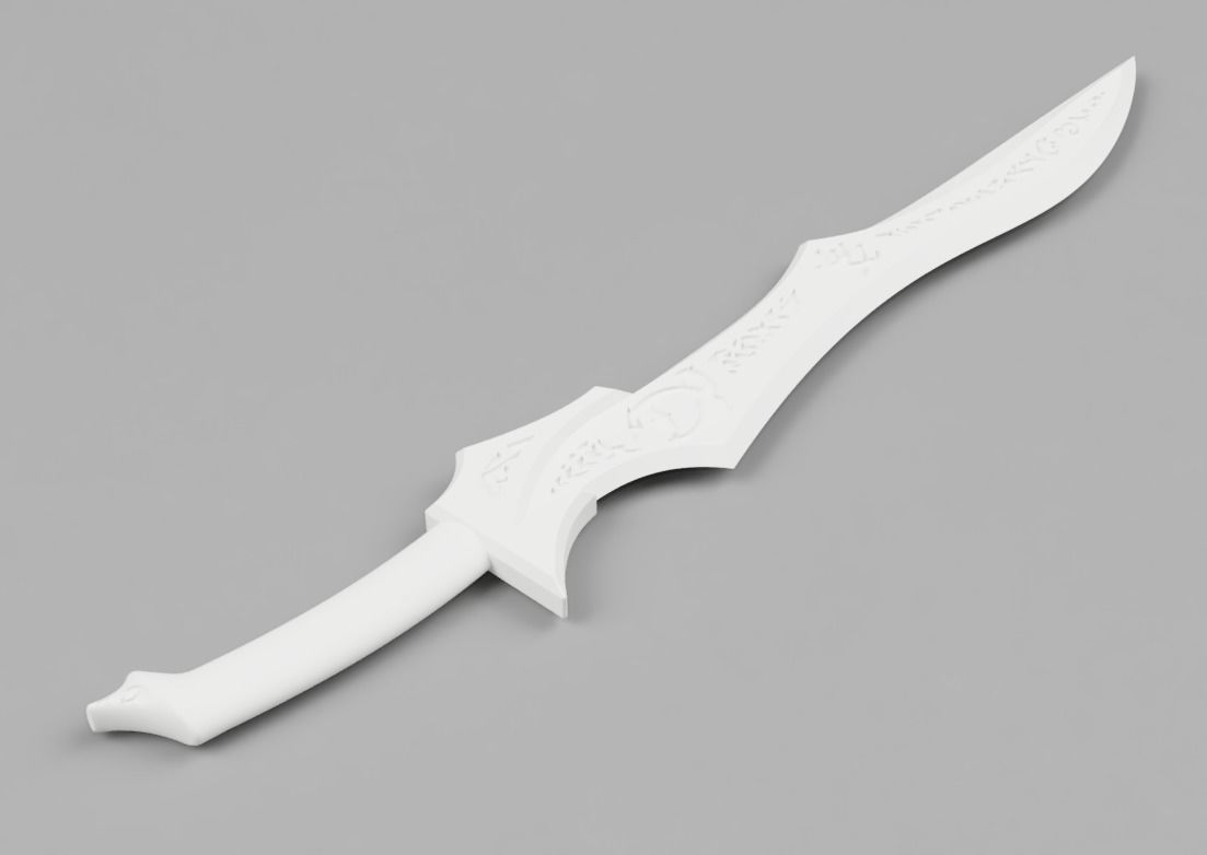 Seraph Blade Sword - Shadowhunters - 3D printable 3D model 3D printable ...
