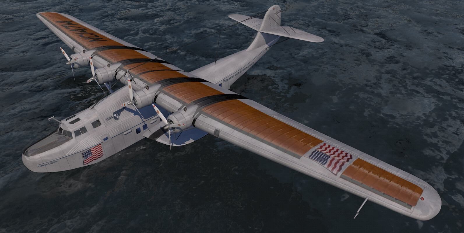Martin M-130 China Clipper 3D model | CGTrader
