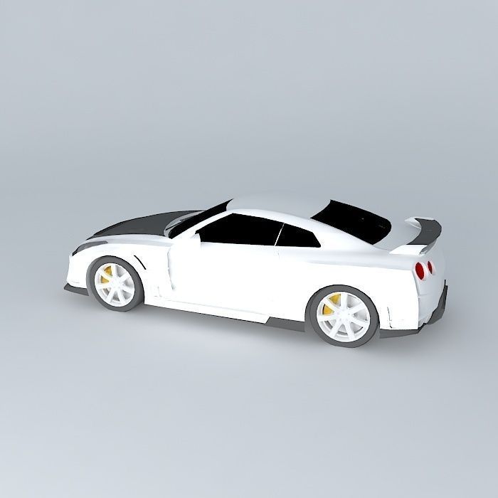 Axell Cars Nissan GT-R 3D model | CGTrader