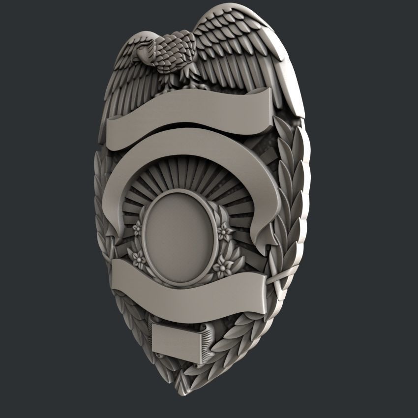 3d STL models for CNC router badge B5 3D model | CGTrader