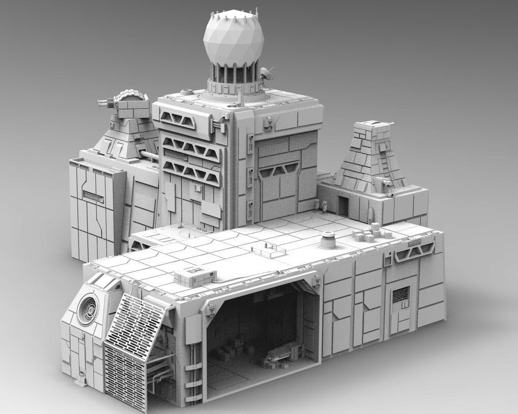 Star Wars - Imperial Military Base 3D model | CGTrader
