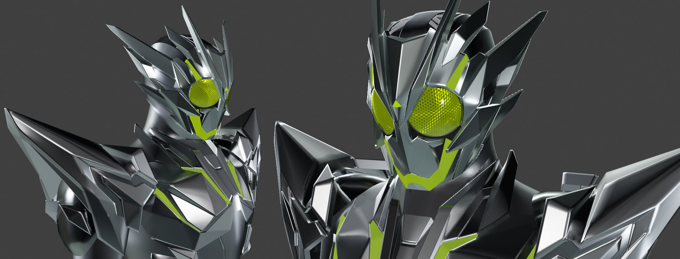 Zero one metal cluster 3D model 3D printable | CGTrader