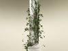 Plant and column 01 3D model | CGTrader