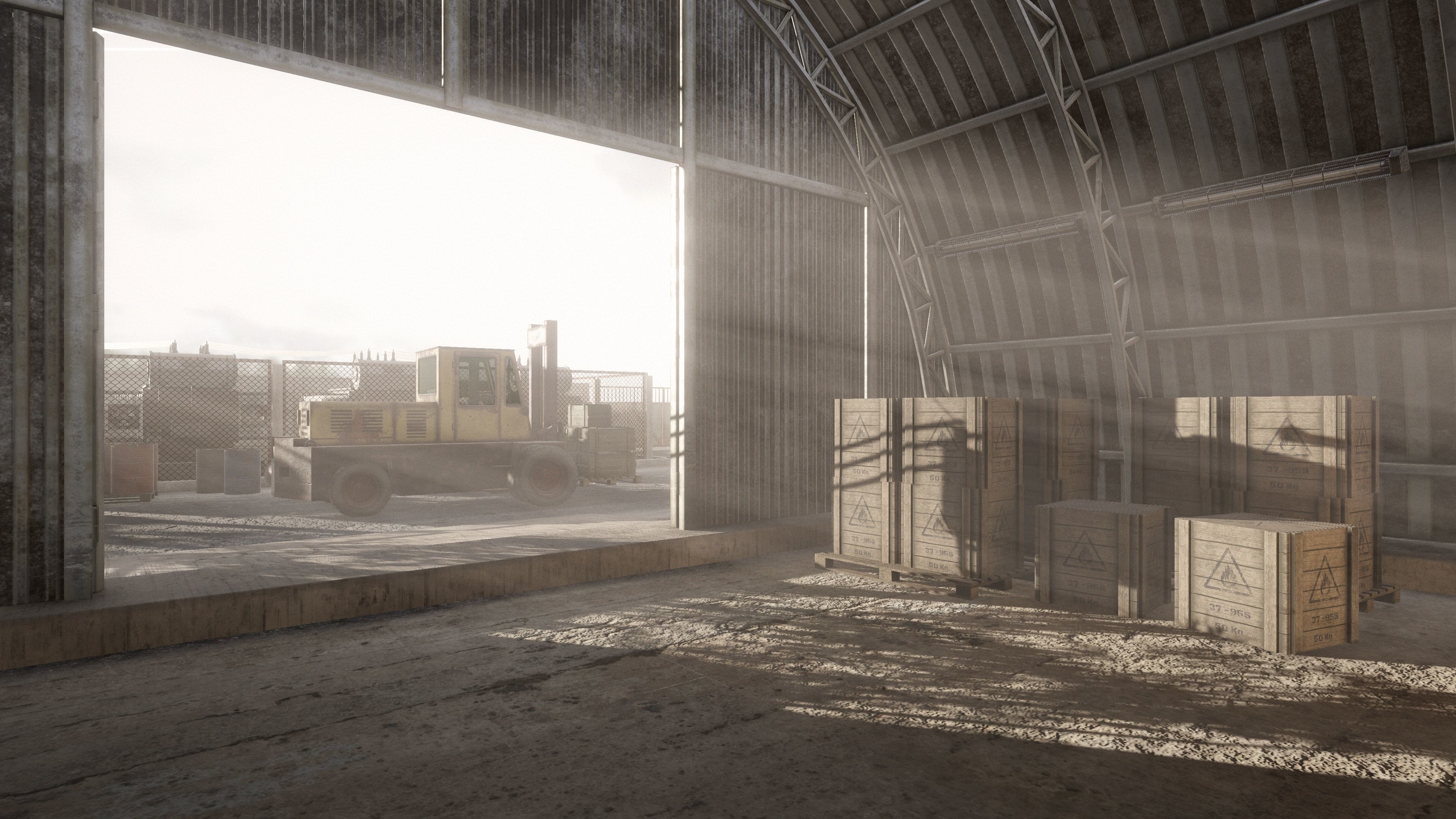 3D model HQ Modular Industrial Area VR / AR / low-poly | CGTrader