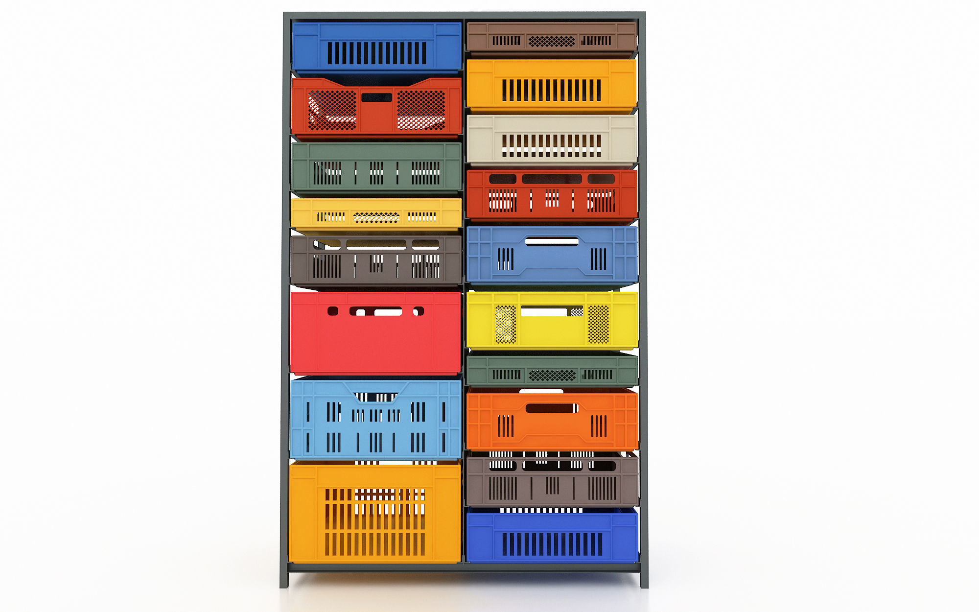 Plastic Mesh Box 3D model 3D model | CGTrader