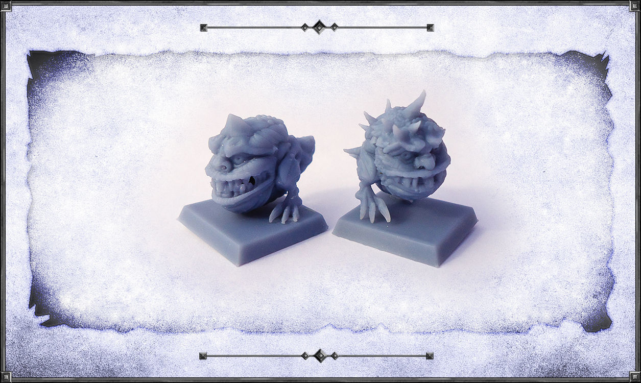 Wild Orc Squigs Herd -UNIT- 28mm Miniatures 3D model 3D printable ...