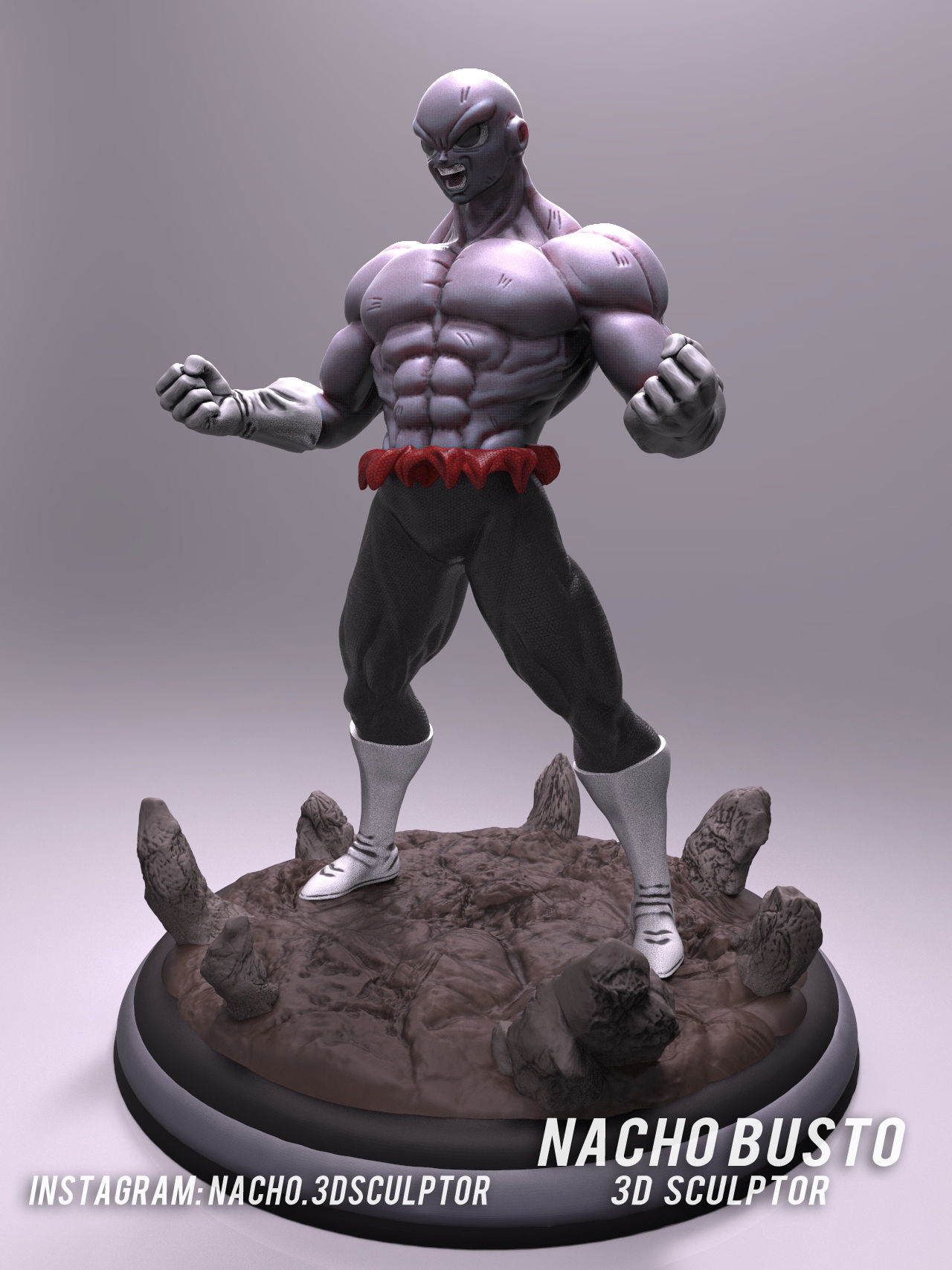 Jiren - dragon ball super for 3d print 3D model 3D printable | CGTrader