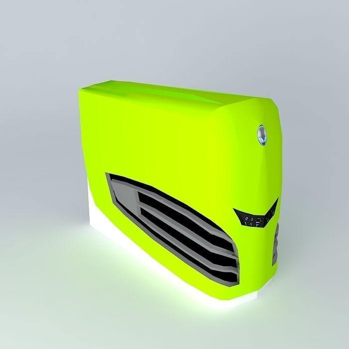 Alienware Area 51 Computer Case pc free 3D model | CGTrader