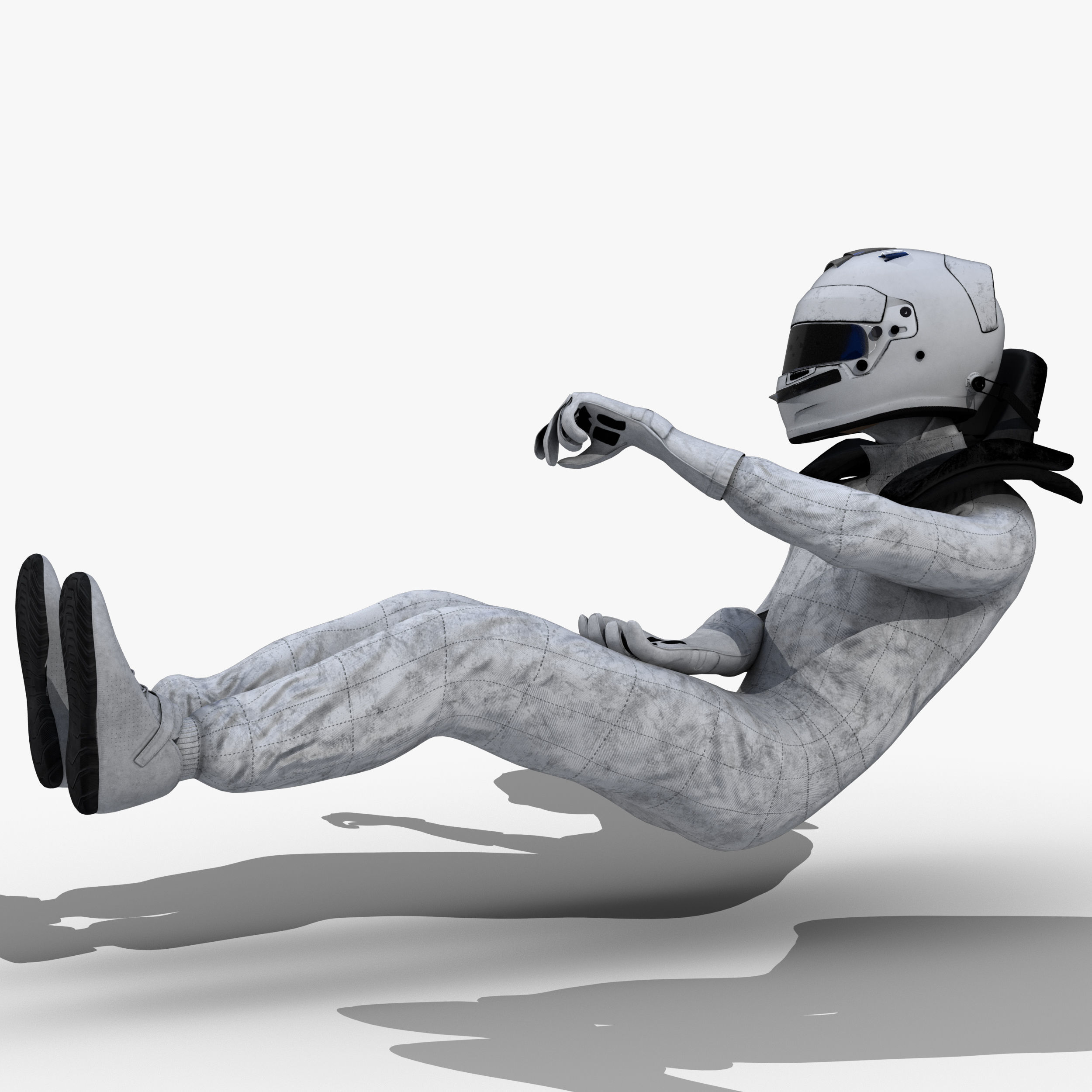 3D model Driver V2 VR / AR / low-poly rigged | CGTrader