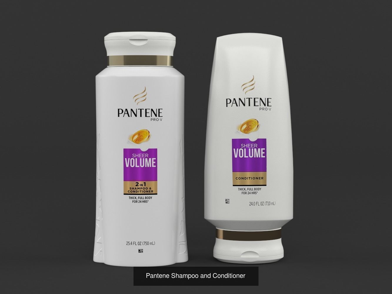 Shampoo and Conditioner 3D Model Collection | CGTrader