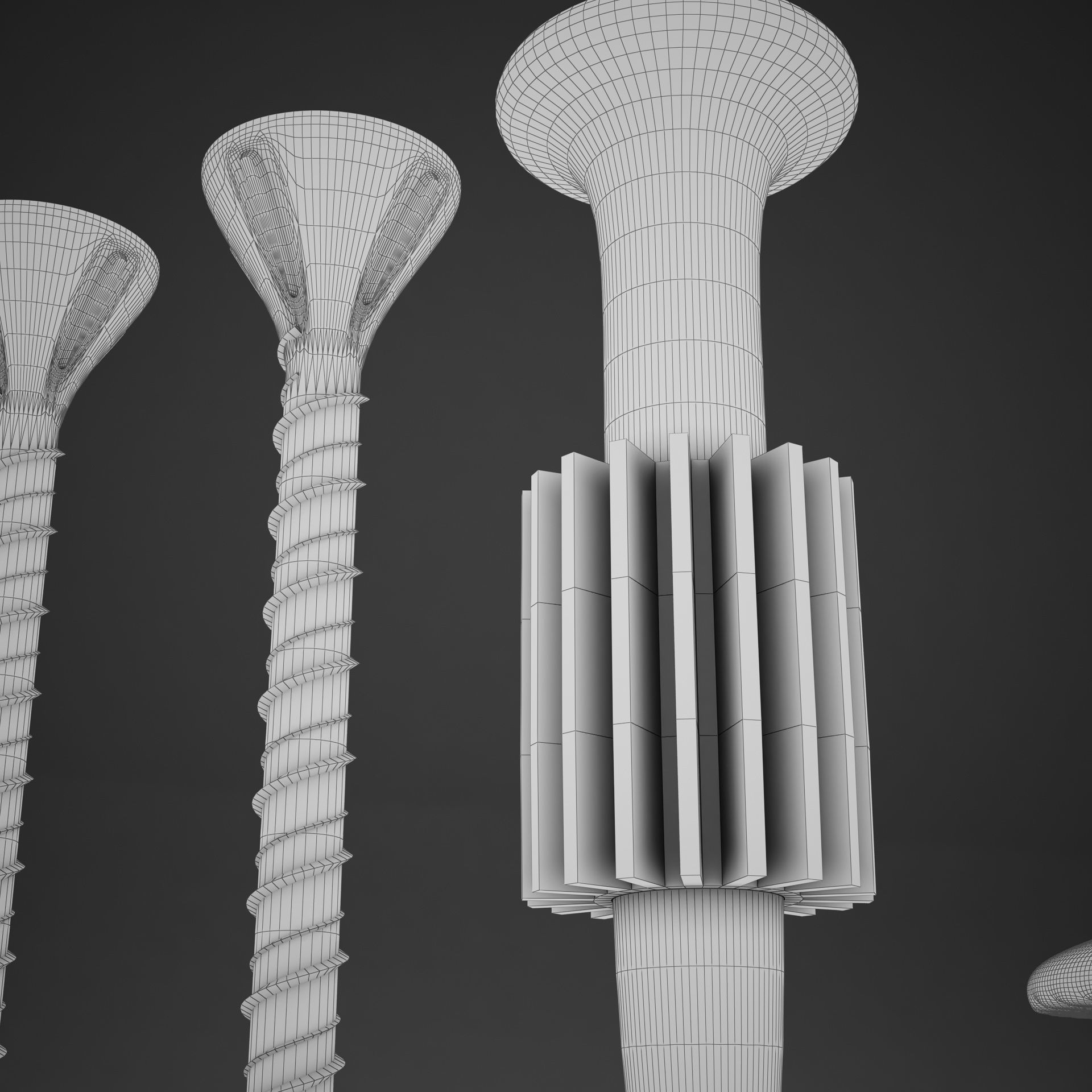 Screws Collection set of 3D model | CGTrader