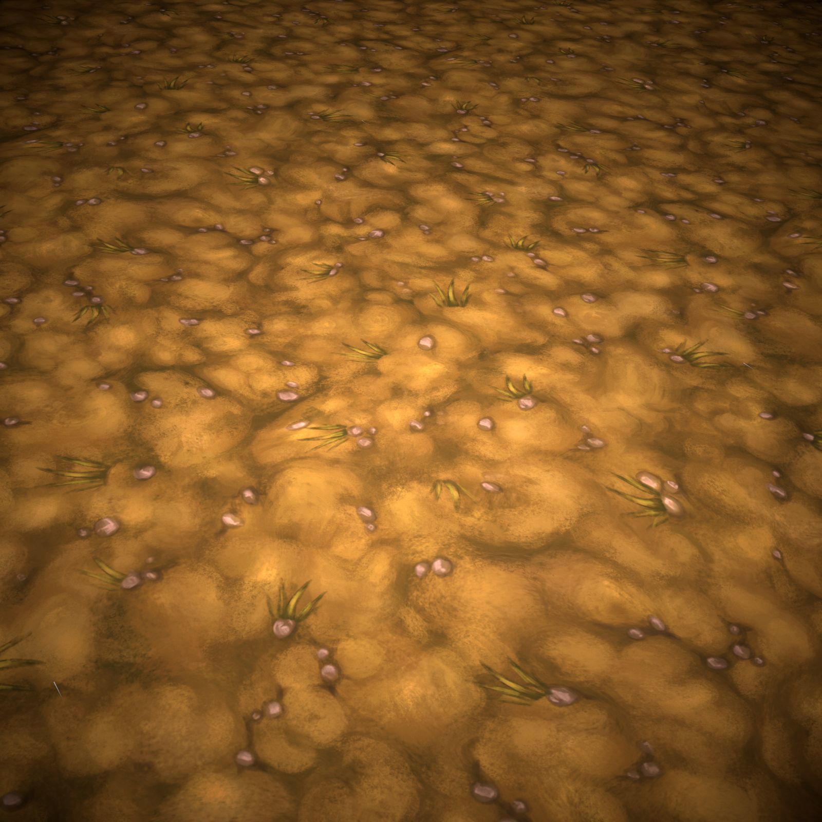 Texture Stylized Ground Mix Vol 23 - Hand Painted Textures VR / AR ...