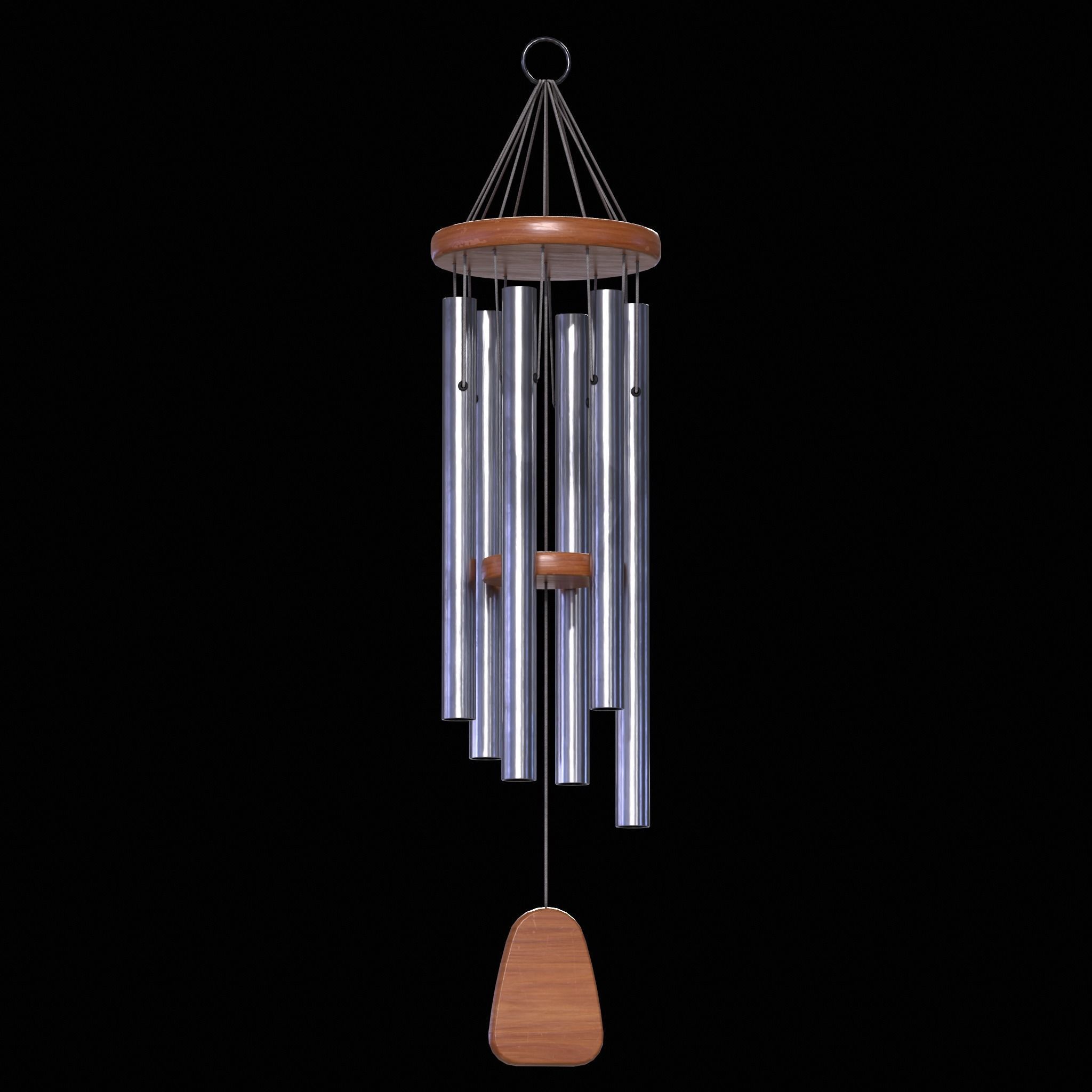 3D model Wind Chimes VR / AR / low-poly | CGTrader