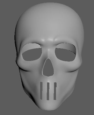 Printable Taskmaster Mask from Square Enix Avengers game 3D model 3D ...