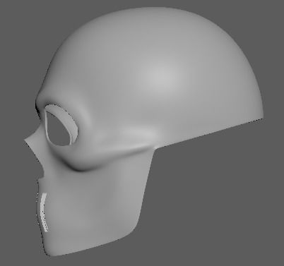 Printable Taskmaster Mask from Square Enix Avengers game 3D model 3D ...