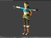 ZELDA - BREATH OF THE WILD - RIGGED - PBR 3D model rigged | CGTrader