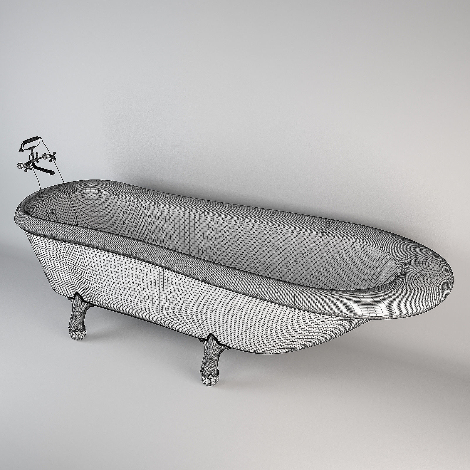 Bath Classic 3d free 3D model | CGTrader