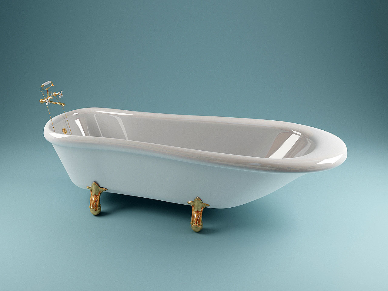 Bath Classic 3d free 3D model | CGTrader