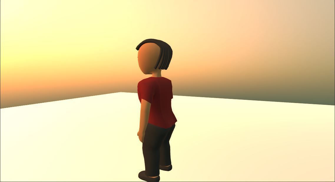 Simple Avatar free 3D model animated rigged | CGTrader