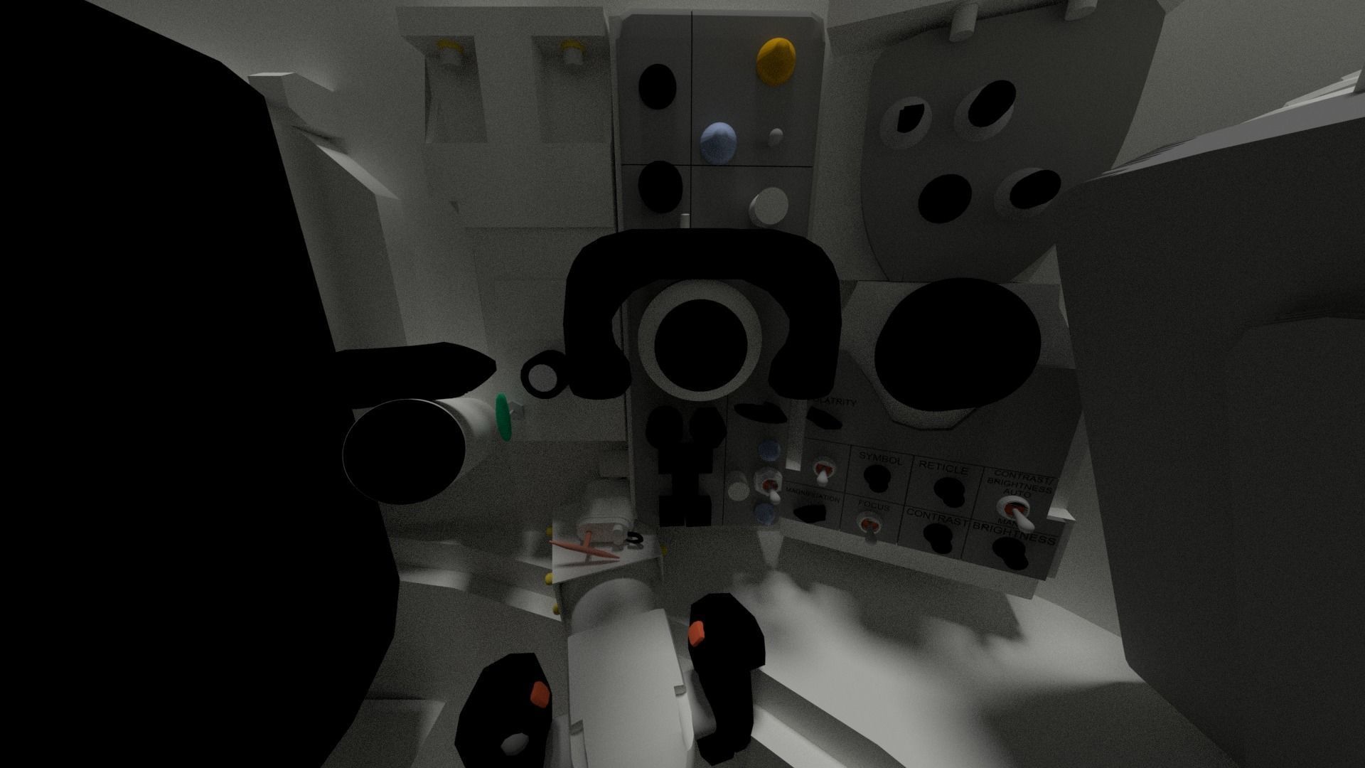 M1 Abrams interior 3D model | CGTrader