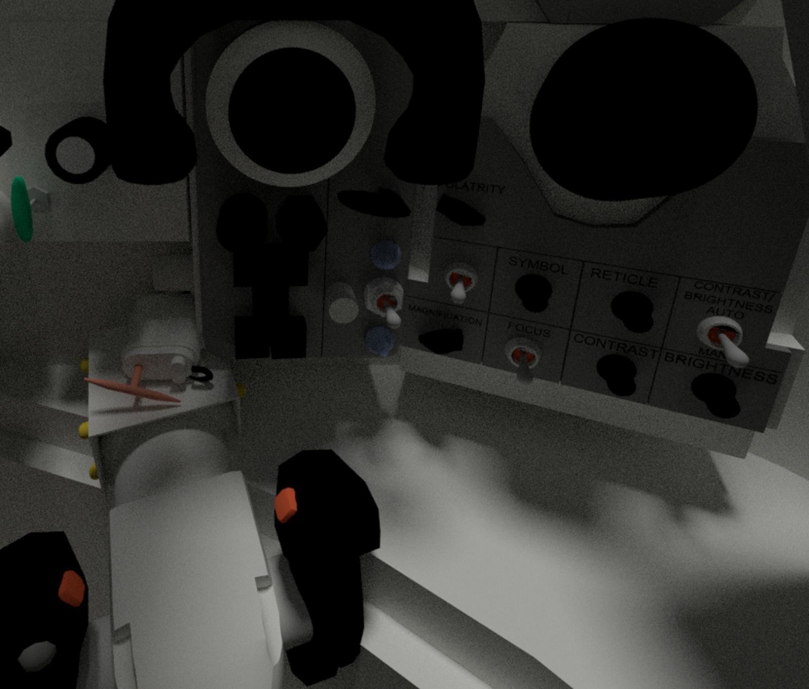 M1 Abrams interior 3D model | CGTrader