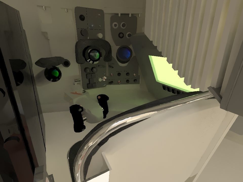 M1 Abrams interior 3D model | CGTrader