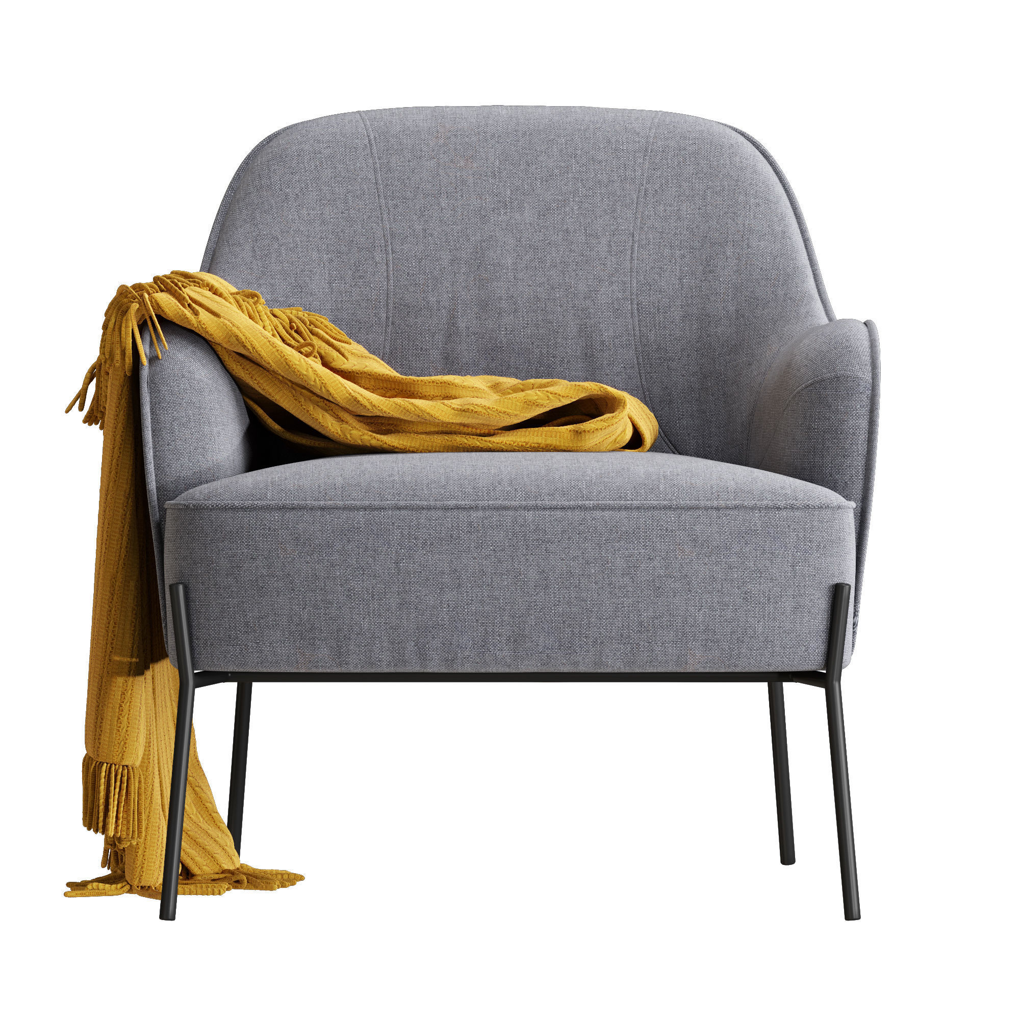Jysk Pomose chair 3D model | CGTrader