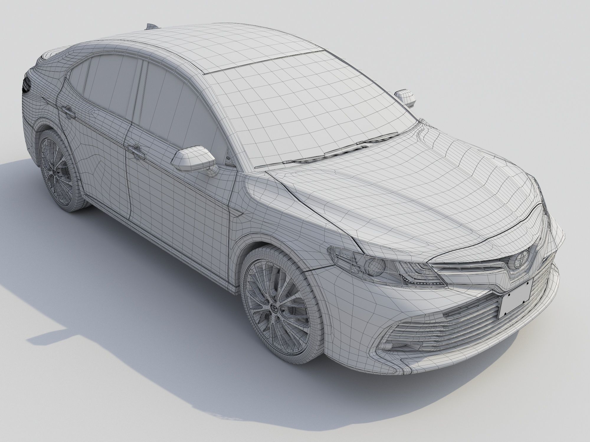 Toyota Camry 2018 3D model | CGTrader