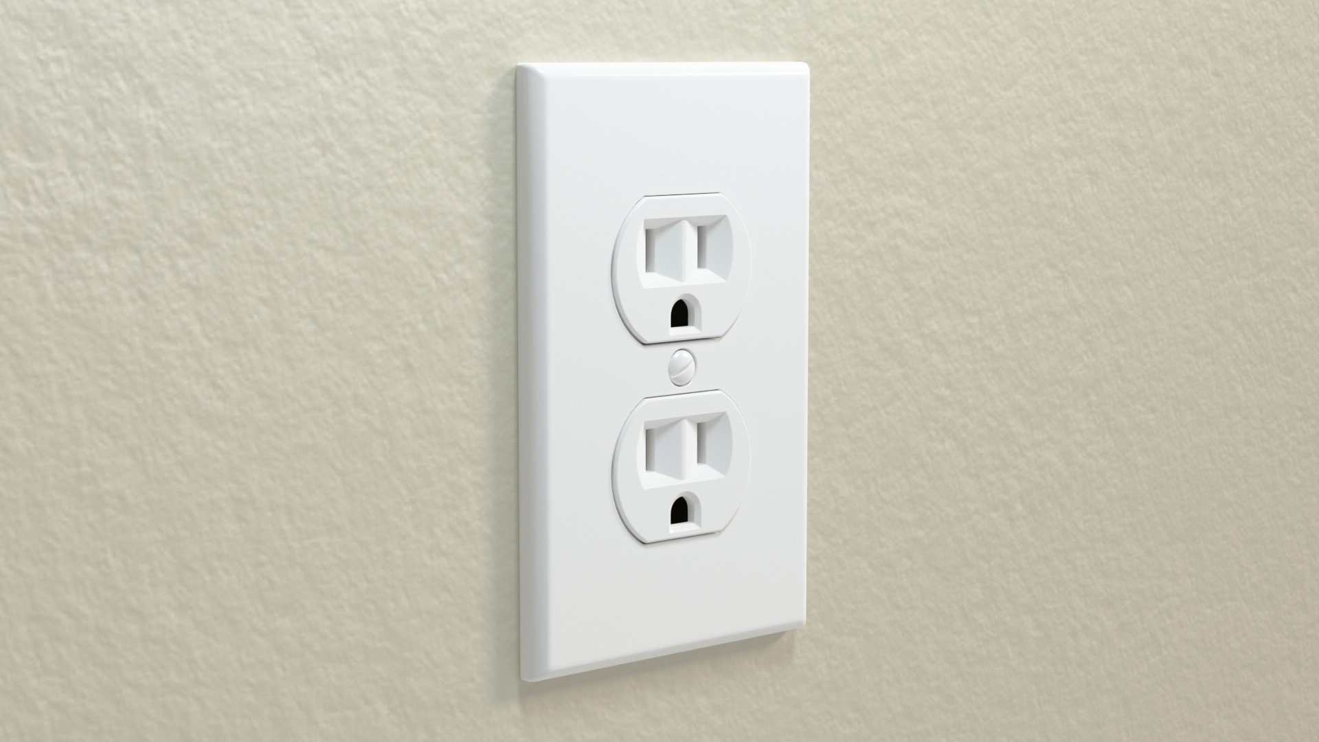 American Electrical Outlet 3D model | CGTrader