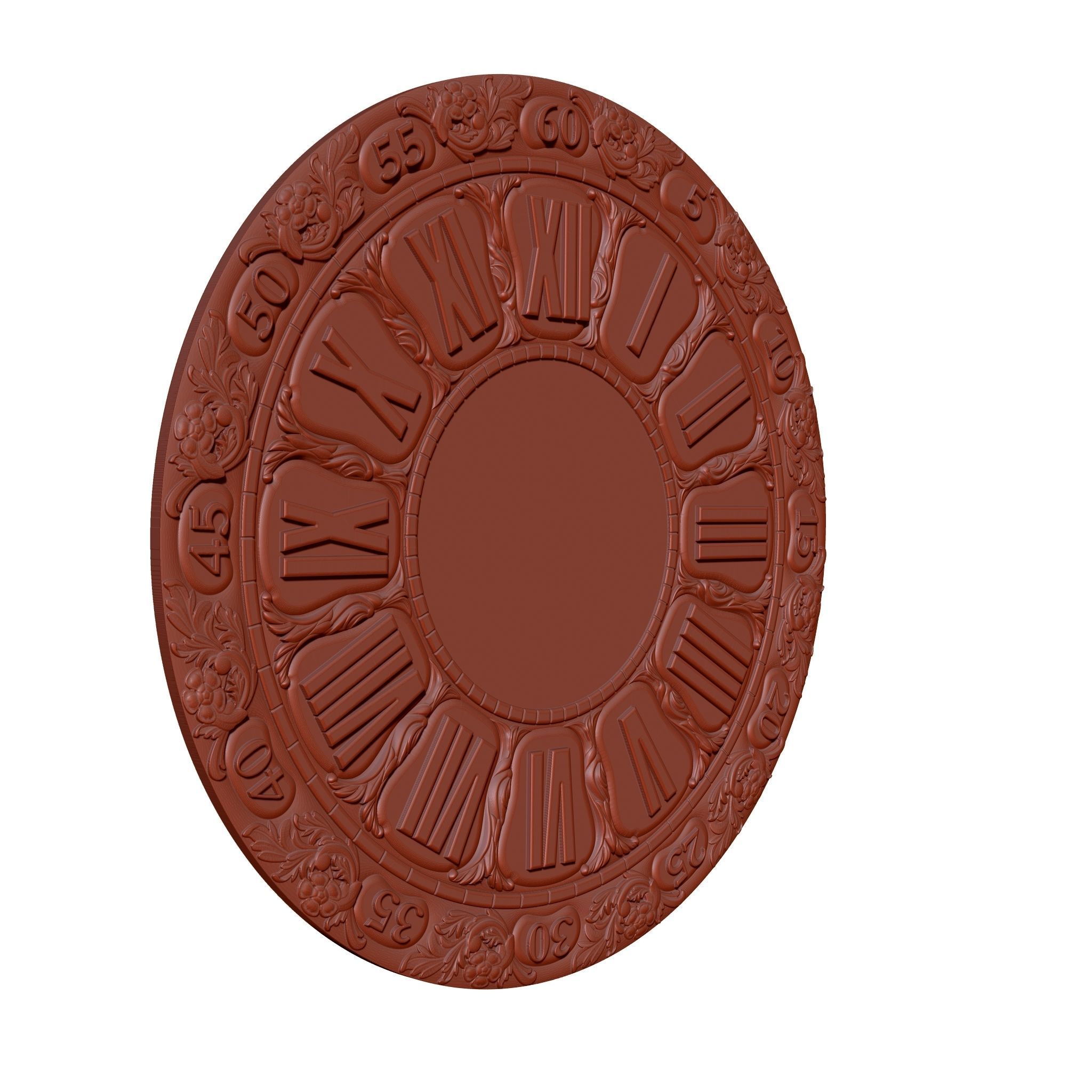 Vintage clock 3D model 3D printable | CGTrader