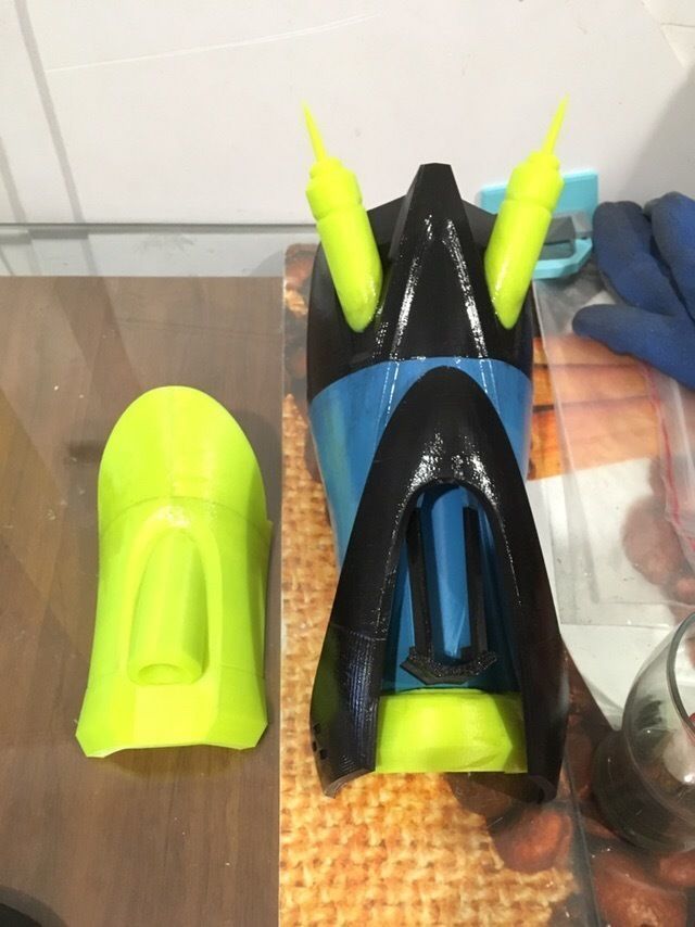 Widowmaker cosplay props Helmet Arm Shoulder Armor 3D model 3D model 3D ...