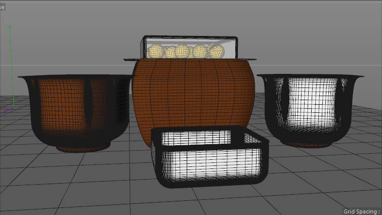 Chocolate pudding cup 3D model | CGTrader