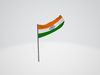 INDIAN FLAG 3D model 3D printable | CGTrader