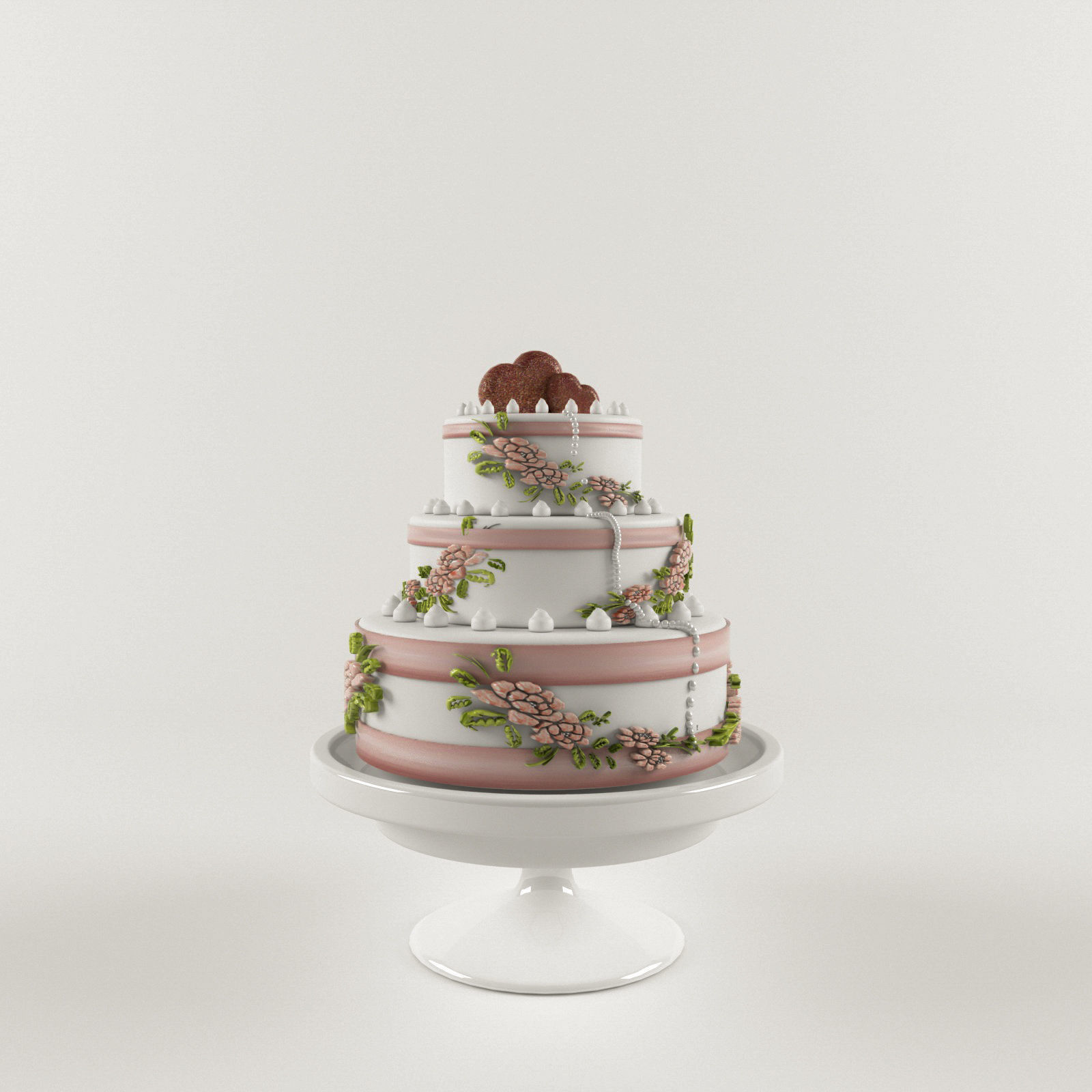 Wedding Cake 3D model | CGTrader