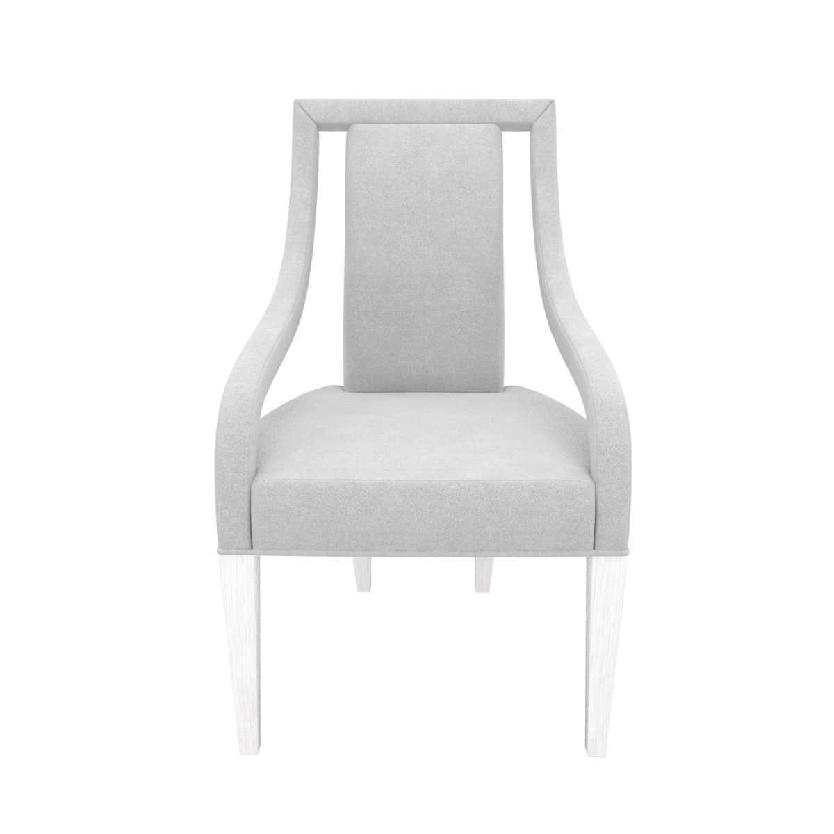 Bernhardt calista arm chair and round dining table 3d model 3D model | CGTrader