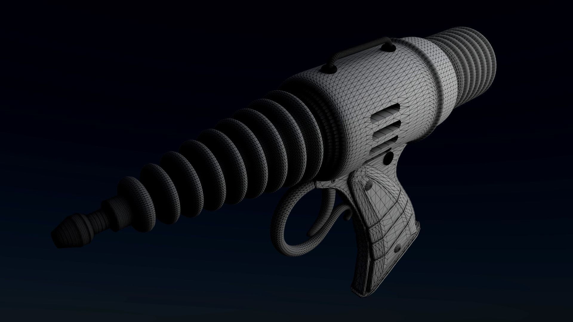 3D laser gun 3D model | CGTrader