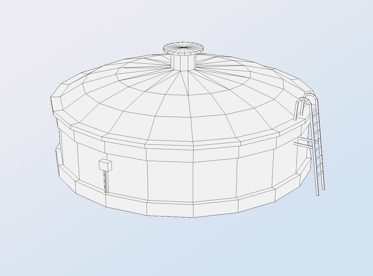 3D model WBKK WATERTANK Kota Kinabalu VR / AR / low-poly | CGTrader