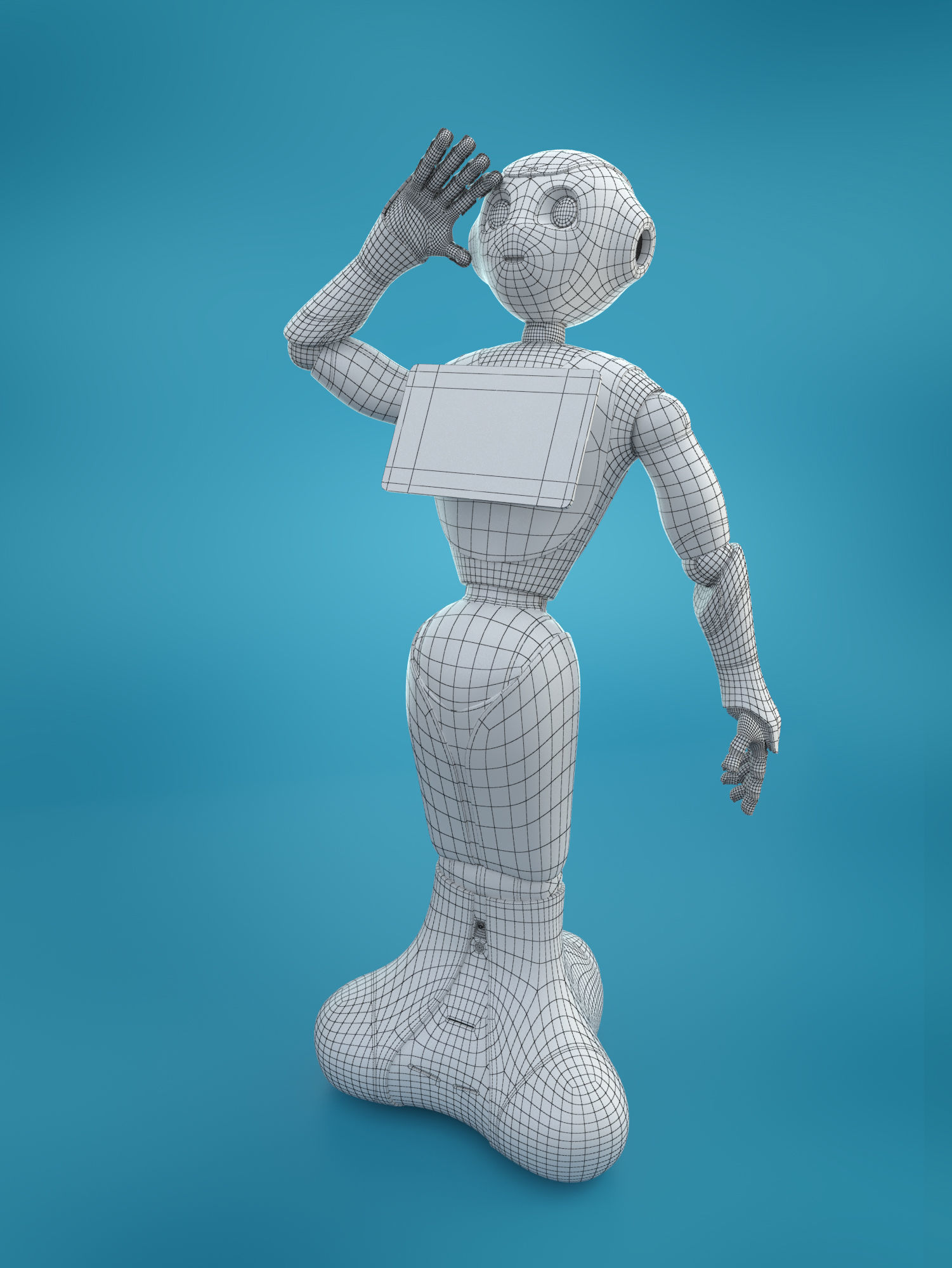 Pepper Robot 3D model | CGTrader