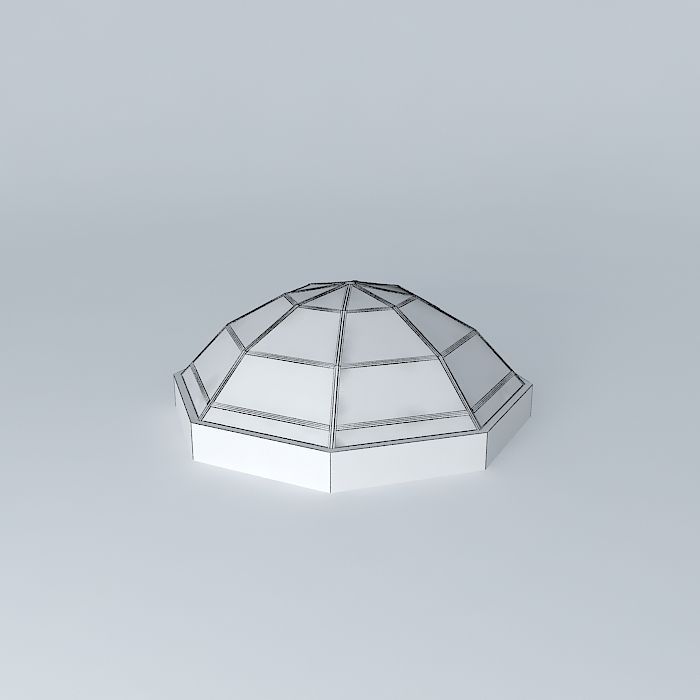 Skylight octahedral free 3D model | CGTrader