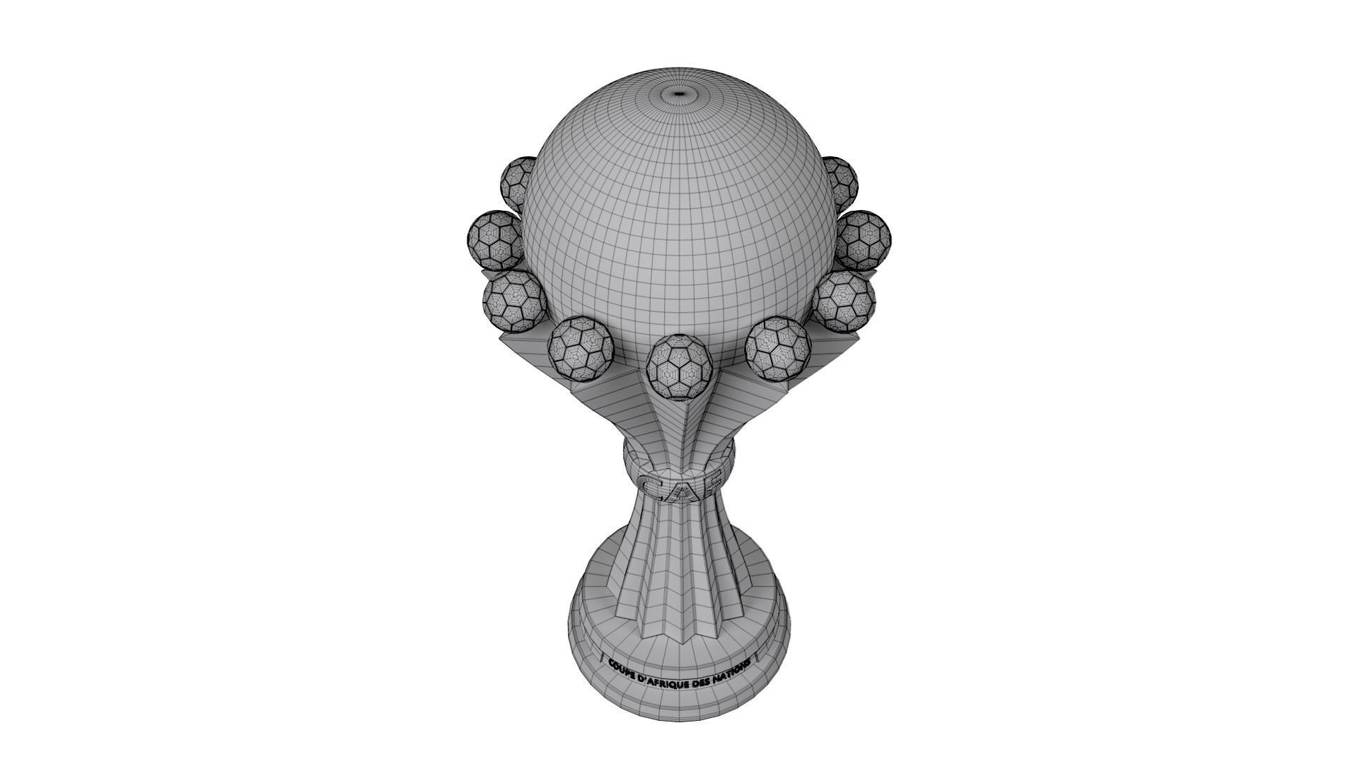 AFCON Trophy 3D model | CGTrader