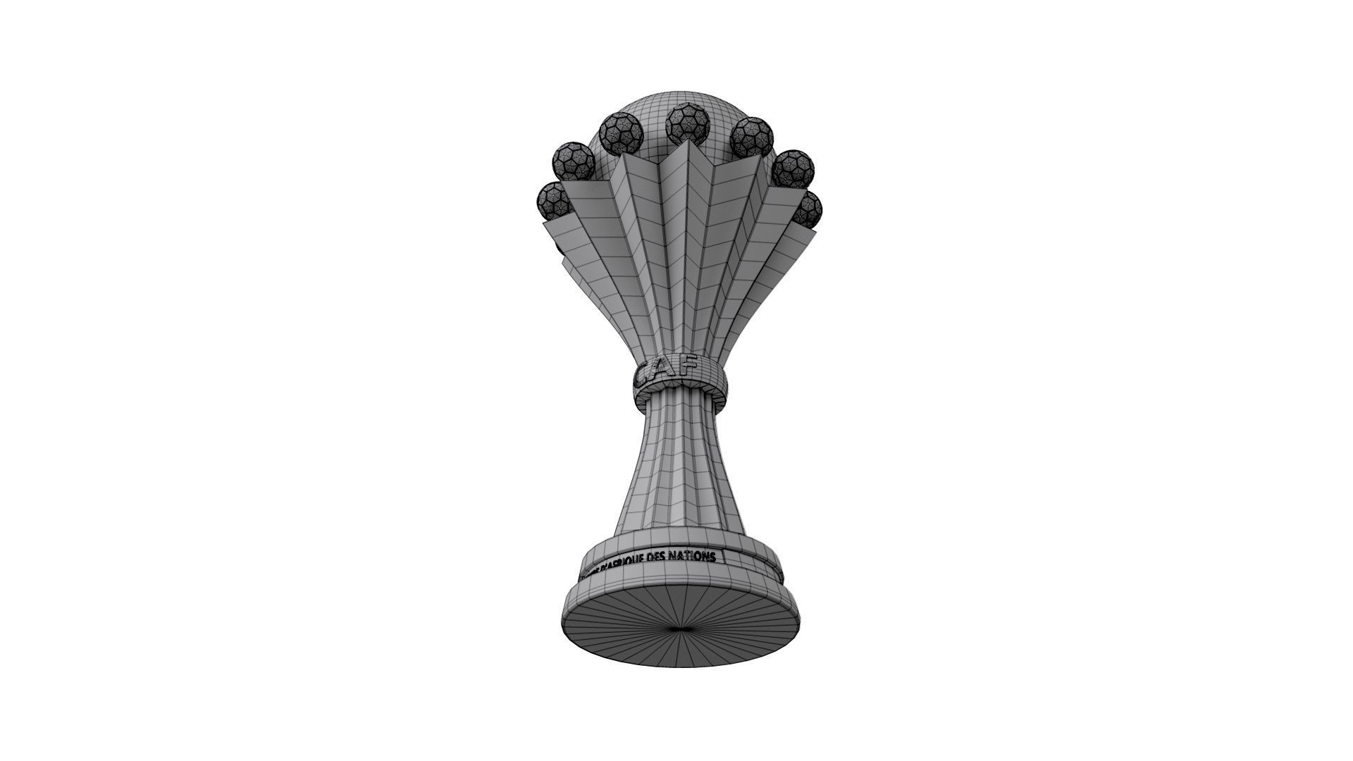 AFCON Trophy 3D model | CGTrader