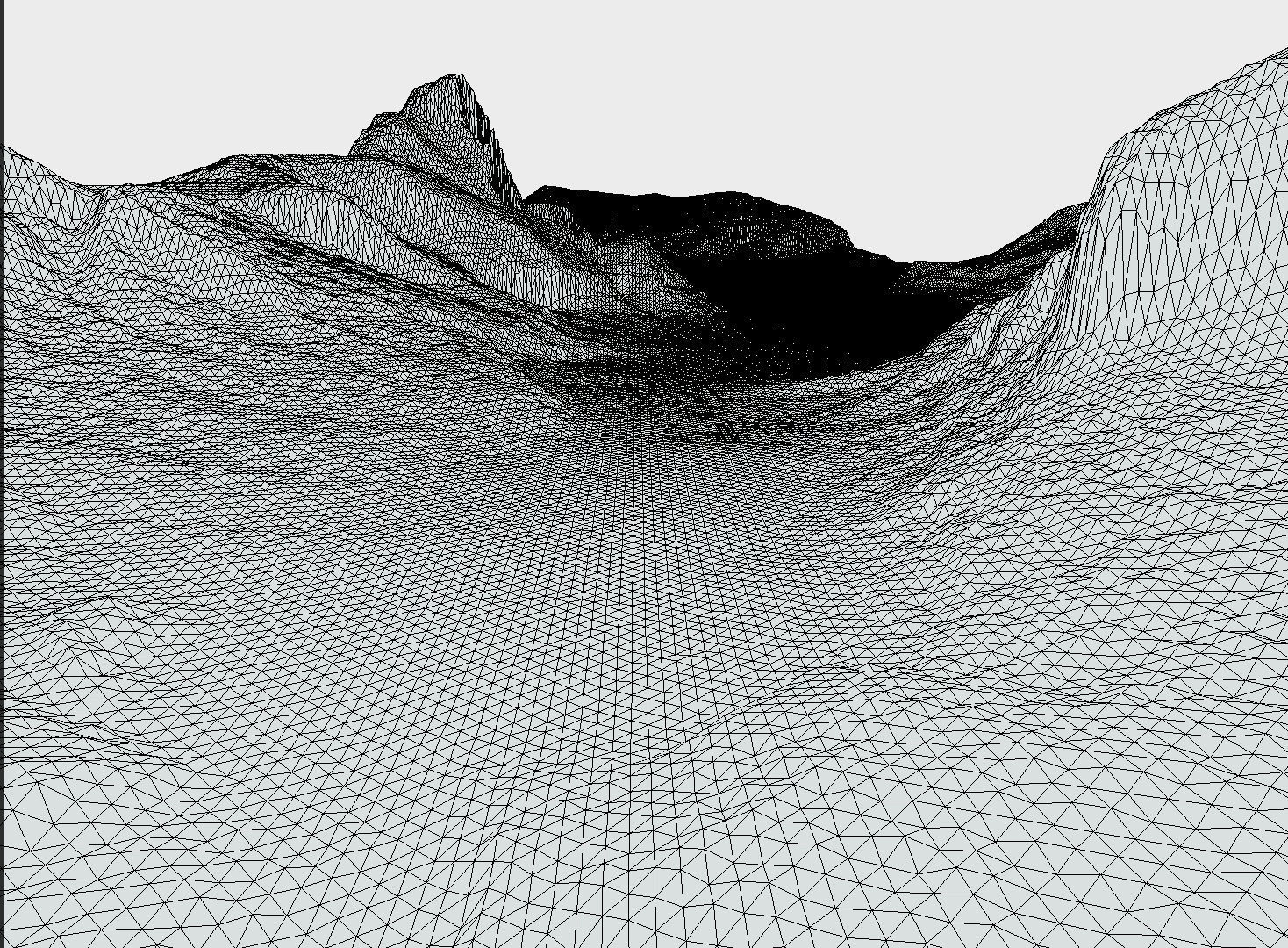 3D model Half Dome - Terrain Landscape VR / AR / low-poly | CGTrader