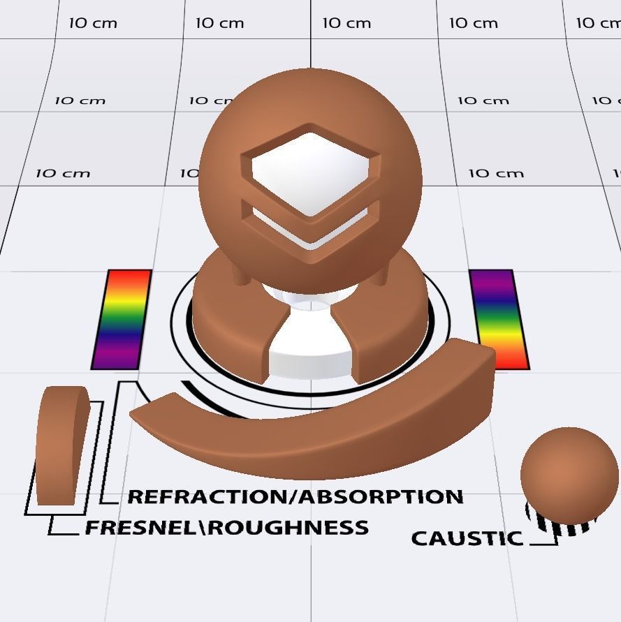 Texture Copper Shader VR / AR / low-poly | CGTrader