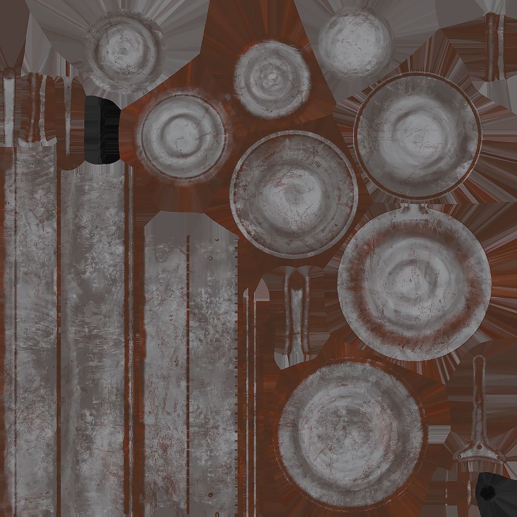 3D model Kitchen Dishes VR / AR / low-poly | CGTrader